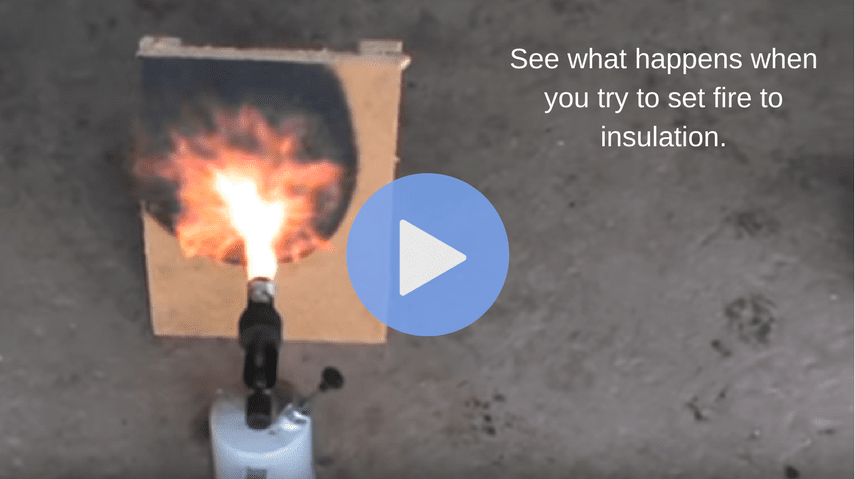 Fire Testing Wood Fibre Natural Insulation | Ecomerchant